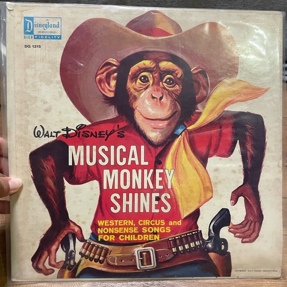 Media | Walt Disneys Musical Monkey Shines Vinyl | Poshmark